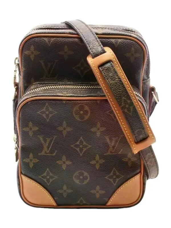 LOUIS VUITTON 2003 Amazon Monogram Shoulder Bag - Brown