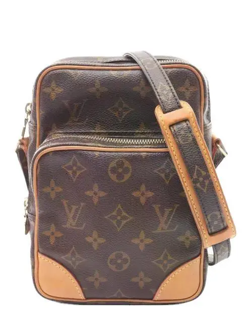 LOUIS VUITTON 2002 Amazon Shoulder Bag - Brown