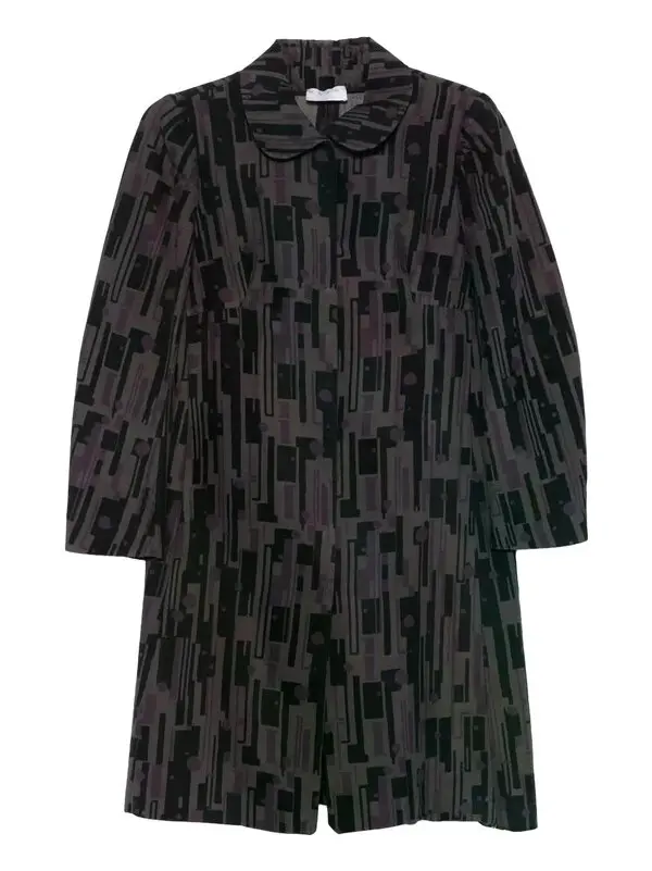 Marni 2010s Cotton-silk Coat - Purple