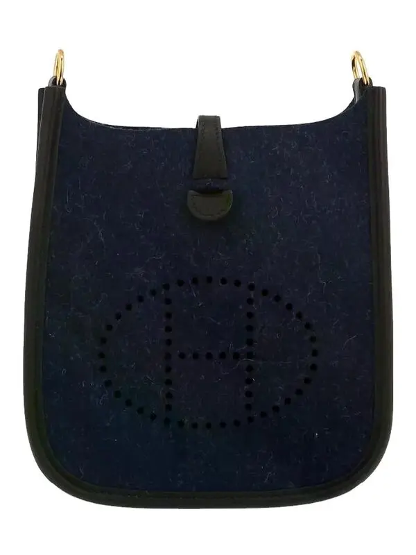 Hermès Mini Evelyne Shoulder Bag - Blue