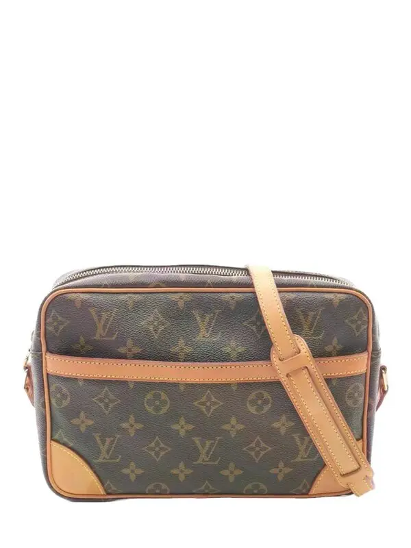 LOUIS VUITTON 1999 Trocadero 27 Monogram Shoulder Bag - Brown