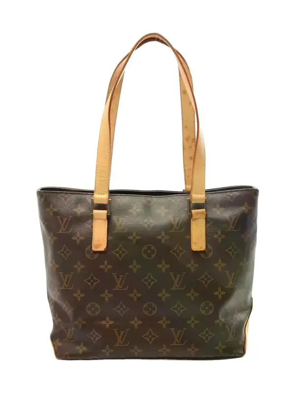 LOUIS VUITTON 2005 Cabas Piano Tote Bag - Brown