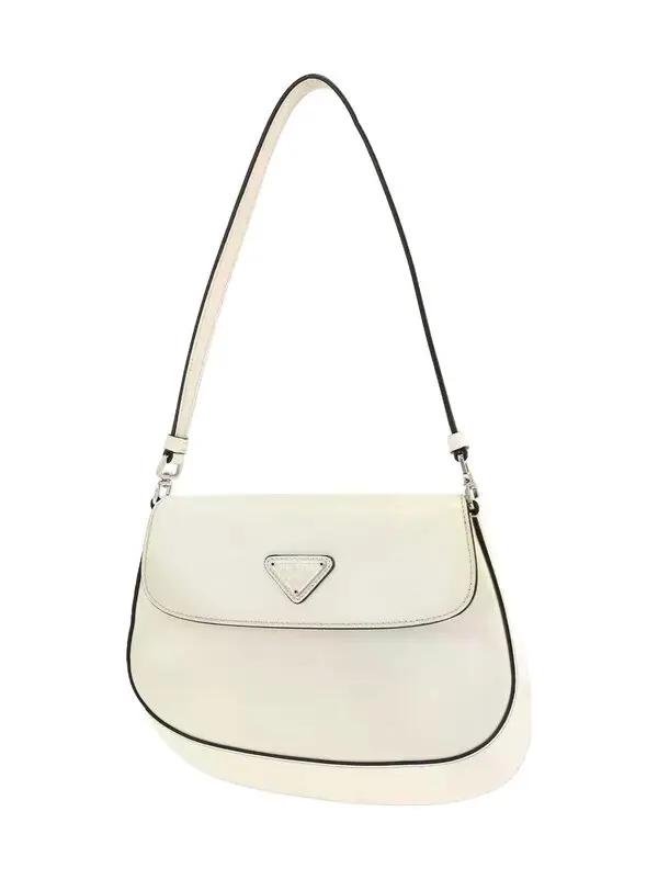Prada Cleo Shoulder Bag - White