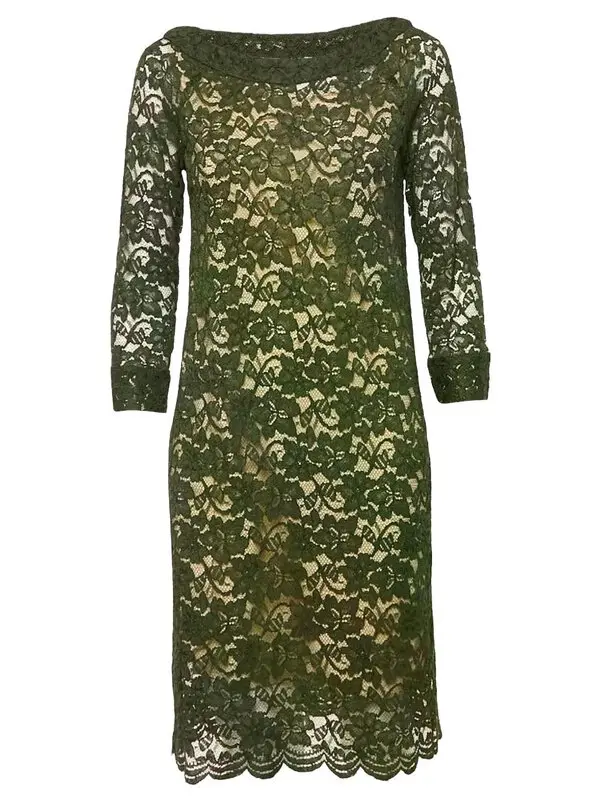 Diane Von Furstenberg 1151083 Lace Dress - Green