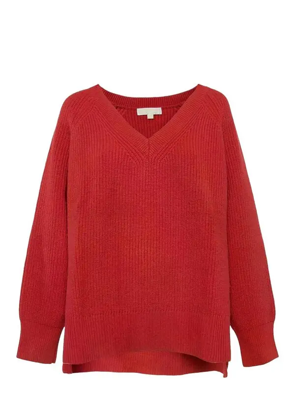 Michael Kors Ribbed-knit Sweater - Red