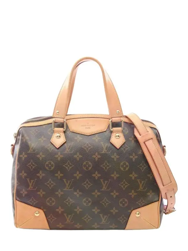 LOUIS VUITTON 2010 Monogram Retiro Pm Handbag - Brown