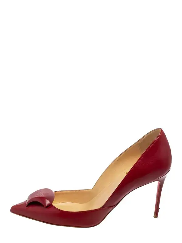 CHRISTIAN LOUBOUTIN 80mm Leather Pumps - Red