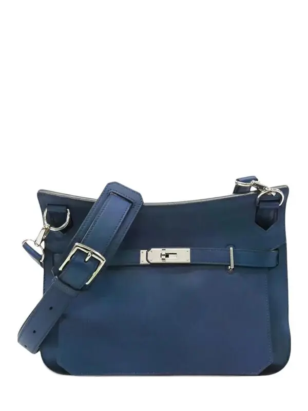 Hermès 2015 Swift Jypsiere 28 Crossbody Bag - Blue