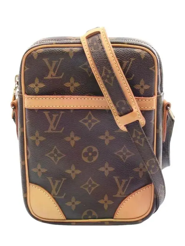 LOUIS VUITTON 2009 Monogram Danube Crossbody Bag - Brown