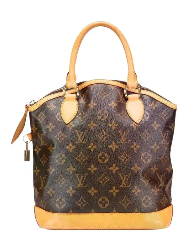 LOUIS VUITTON 2006 Monogram Lockit Pm Handbag - Brown