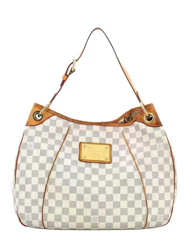 LOUIS VUITTON Galliera Handbag Damier Pm - White