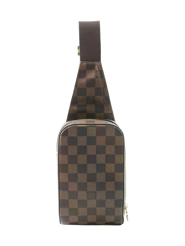 LOUIS VUITTON 2013 Damier Geronimos Body Bag - Brown