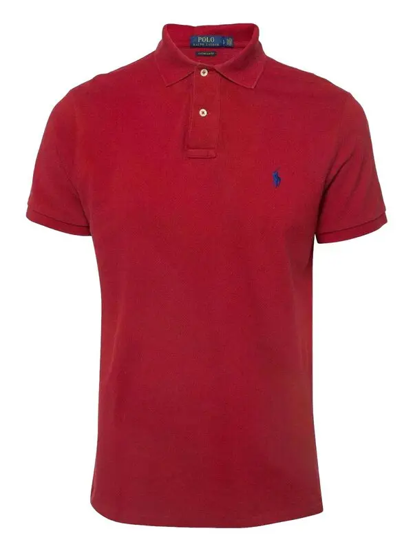 Polo Ralph Lauren Cotton Polo Shirt - Red