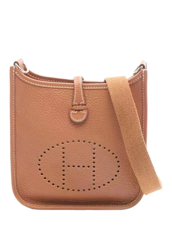 Hermès 2025 Clemence Evelyne Tpm Crossbody Bag - Brown