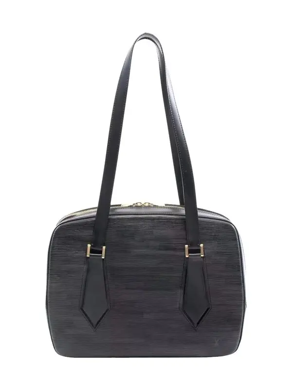 LOUIS VUITTON 1999 Epi Voltaire Shoulder Bag - Black