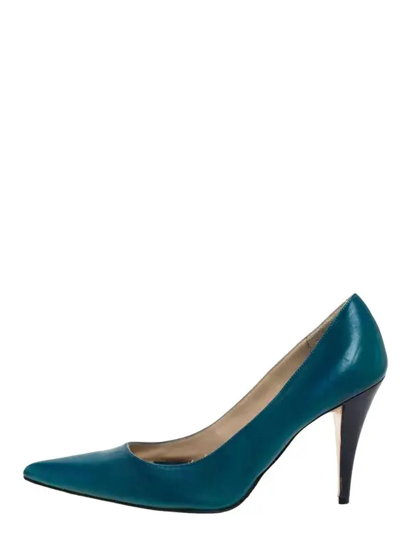 Givenchy 90mm Metallic Pumps - Blue