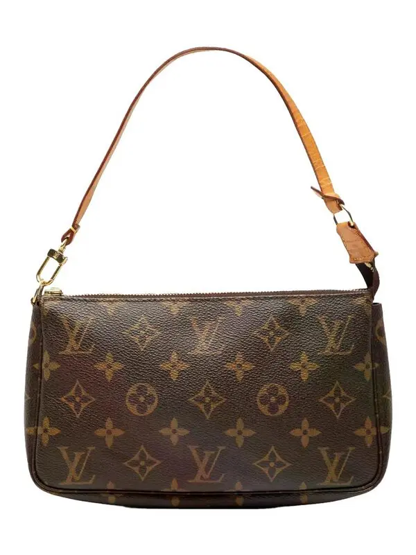LOUIS VUITTON 2006 Monogram Pochette Accessoires - Brown