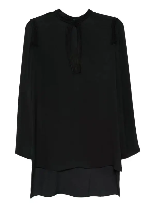 LANVIN 2015 Keyhole Blouse - Black