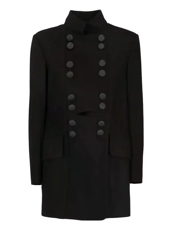 VIVIENNE WESTWOOD 2015-2016 Double-breasted Coat - Black