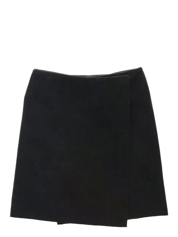 Prada 2000s Wrap Miniskirt - Grey