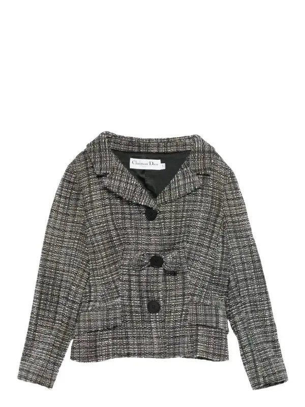 Dior 2010s Tweed Jacket - Grey