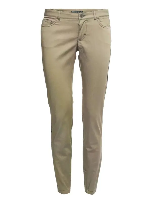 Dolce & Gabbana Straight-leg Trousers - Green