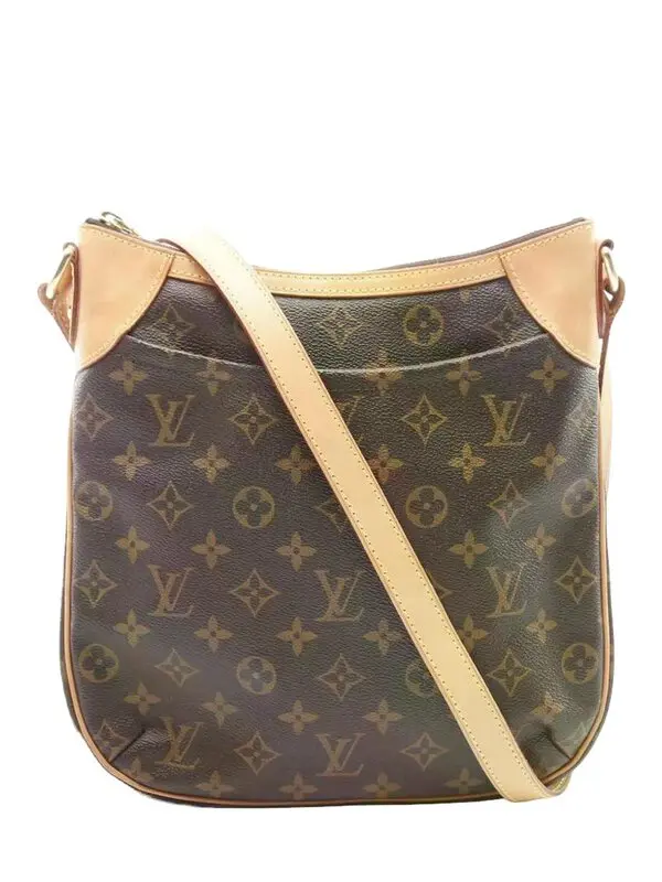 LOUIS VUITTON 2010 Monogram Odeon Pm Shoulder Bag - Brown