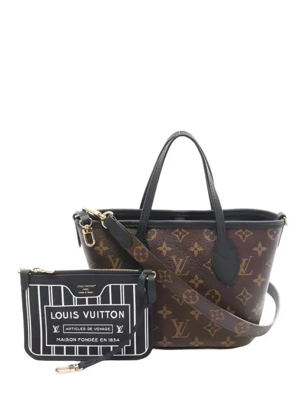 LOUIS VUITTON Neverfull Inside Out Bb Reversible Handbag - Brown