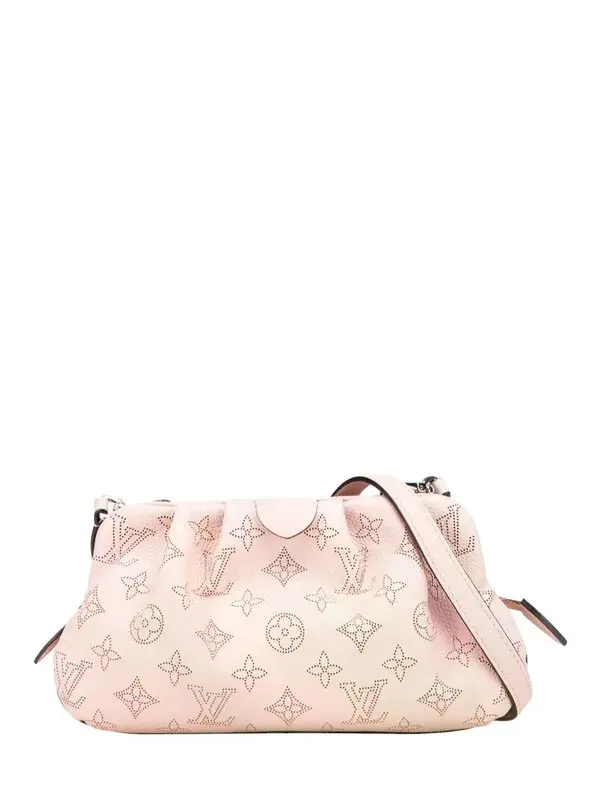 LOUIS VUITTON 2020 Monogram Mahina Scala Mini Pouch Crossbody Bag - Pink