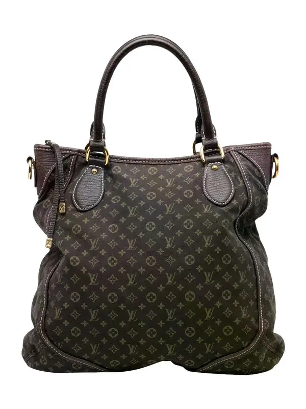 LOUIS VUITTON 2008 Monogram Mini Lin Besace Angele Satchel - Brown