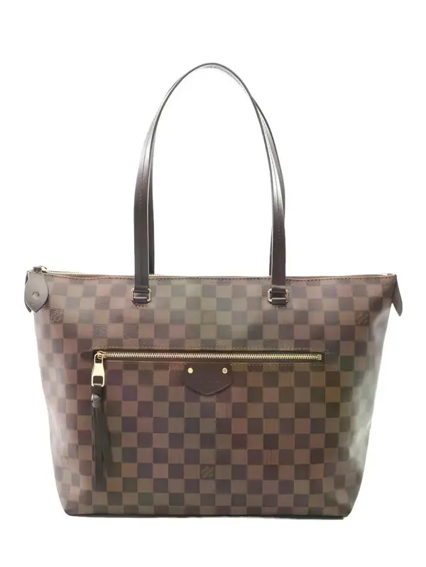 LOUIS VUITTON Jena Damier Ébène Shoulder Bag - Brown