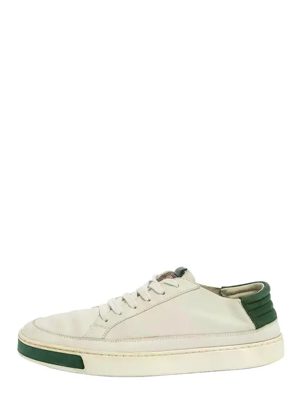 Gucci Leather Sneakers - White