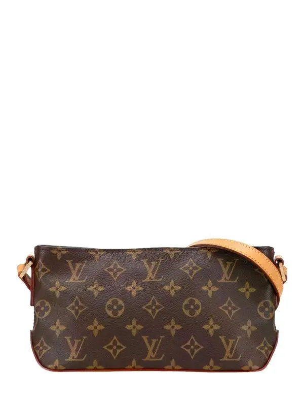 LOUIS VUITTON 2000 Monogram Trotteur Crossbody Bag - Brown