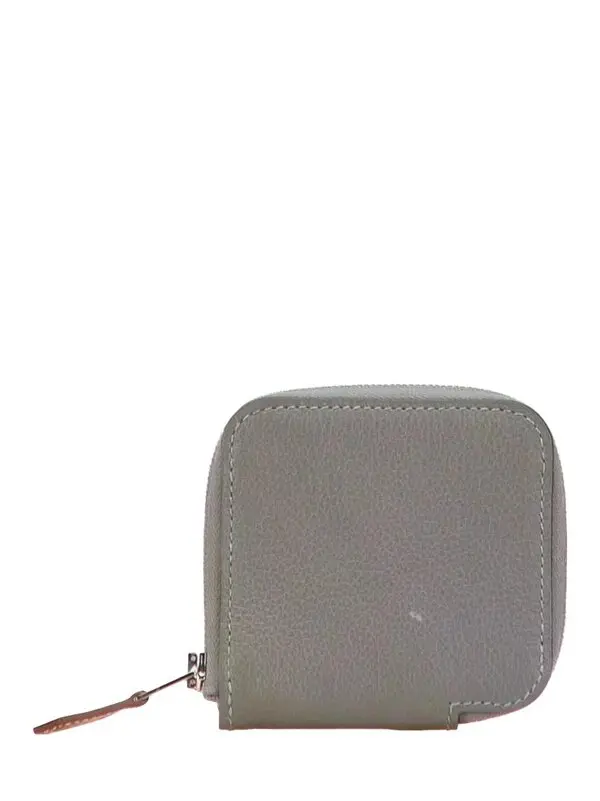 Hermès Mini Azap Silk In Purse Coin Pouch - Grey