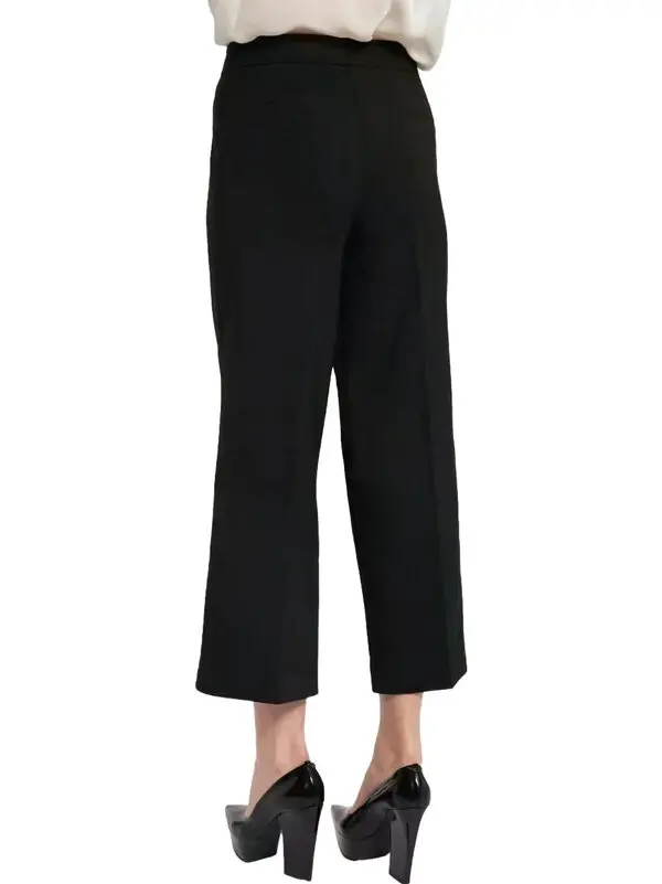 Prada Cropped Trousers - Black