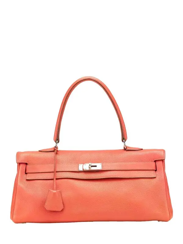 Hermès 2010 Togo Jpg Kelly Ii 42 Shoulder Bag - Red