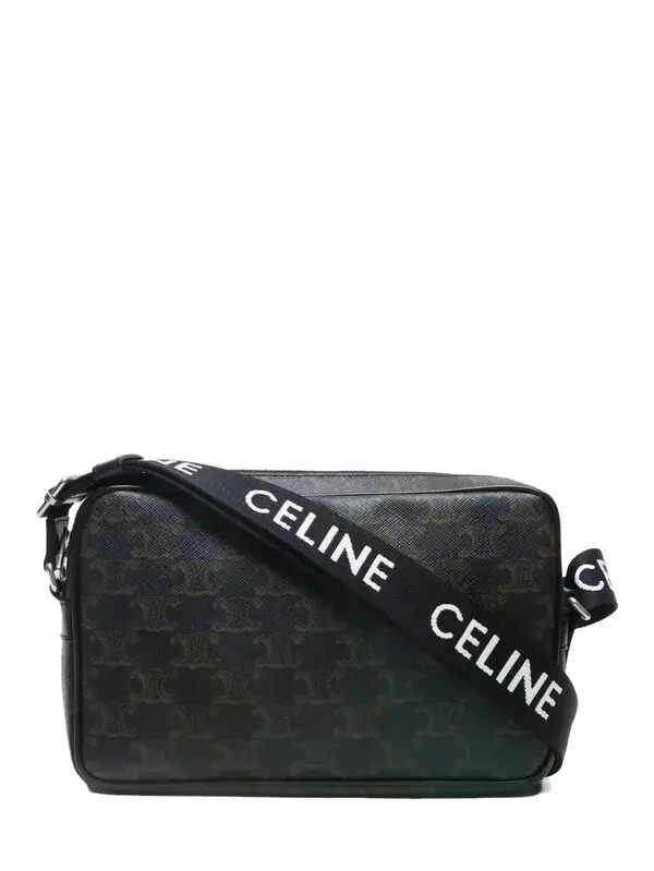Celine 2010-2020s Triomphe Handbag - Black