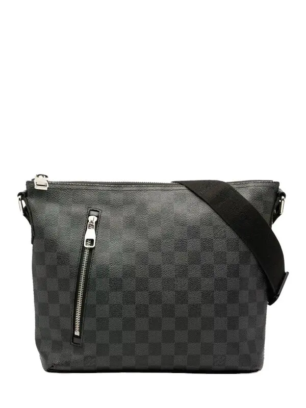 LOUIS VUITTON 2014 Damier Graphite Mick Pm Crossbody Bag - Black