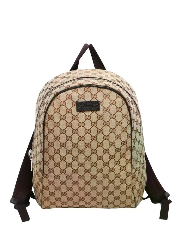 Gucci Gg Canvas Backpack - Neutrals