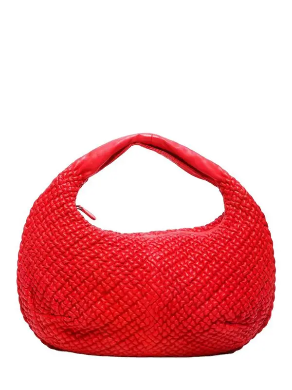 Bottega Veneta 2010 Quilted Tote Bag - Red