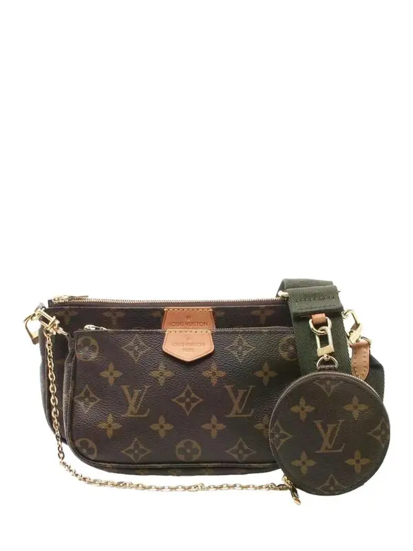 LOUIS VUITTON Monogram Canvas Crossbody Bag - Brown