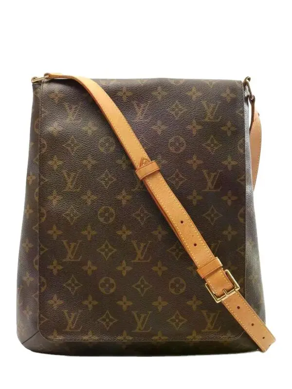 LOUIS VUITTON 2005 Musette Shoulder Bag - Brown