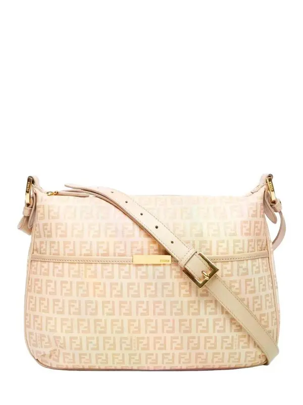 Fendi Zucchino Shoulder Bag - Neutrals