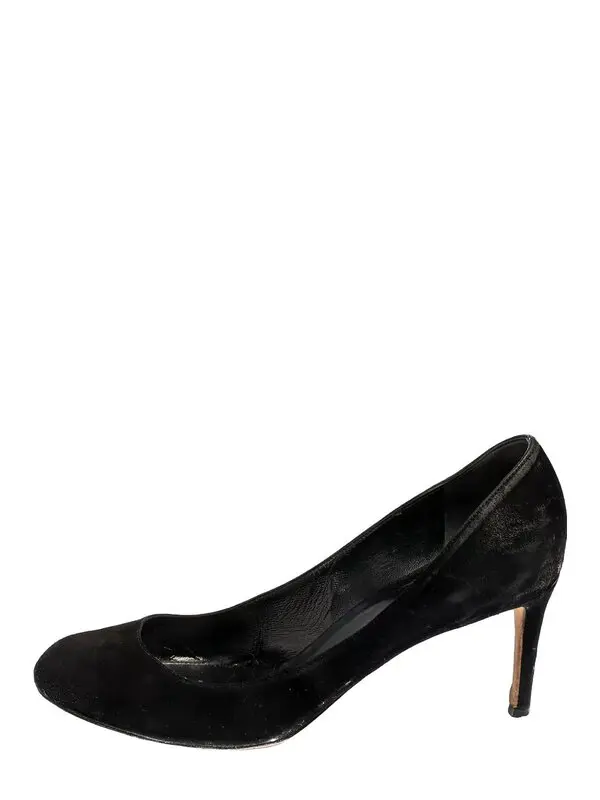 Gucci Suede Stiletto Heels - Black