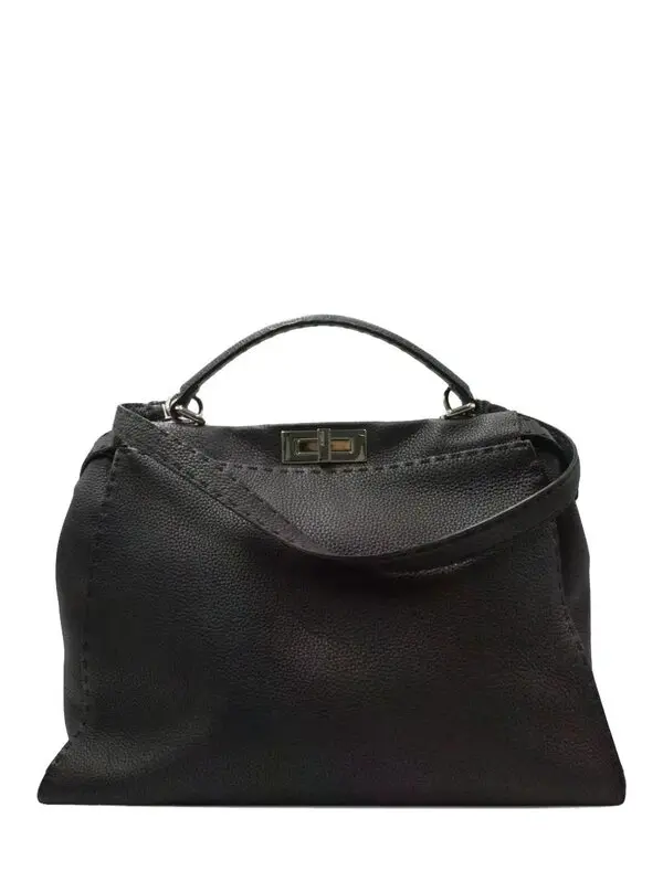 Fendi Medium Peekaboo Handbag - Black