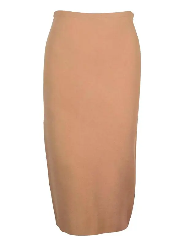 Diane Von Furstenberg Knitted Pencil Skirt - Neutrals