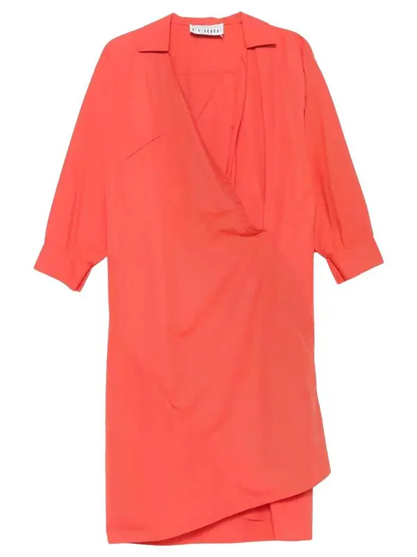 Gianfranco Ferre 1980s Cotton Dress - Orange