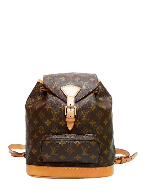 LOUIS VUITTON 1998 Montsouris Mm Backpack - Brown