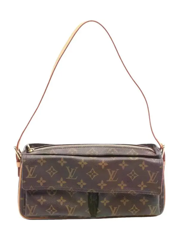 LOUIS VUITTON 2004 Monogram Shoulder Bag - Brown