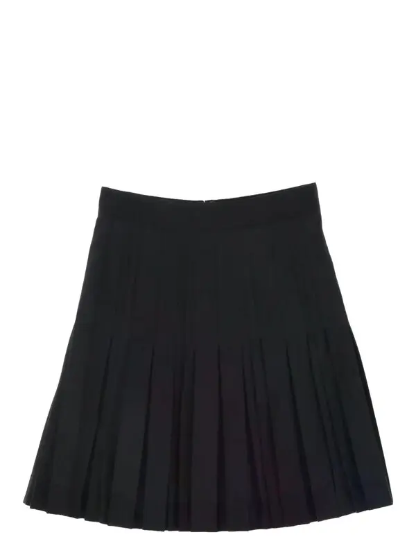 Dolce & Gabbana 2000s Pleated Skirt - Black